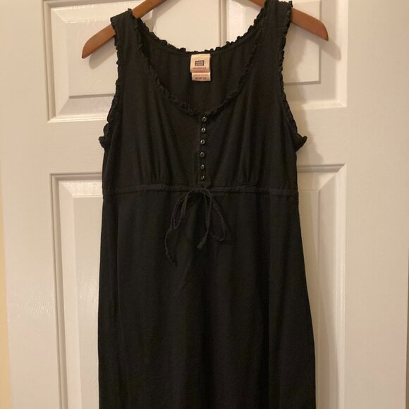 Faded Glory | Dresses | Faded Glory Black Sleeveless Beach Dress | Poshmark